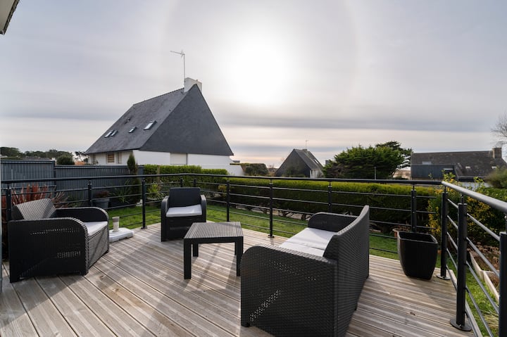 Maison Guidel Plage - Vue Mer - Clohars-Carnoët