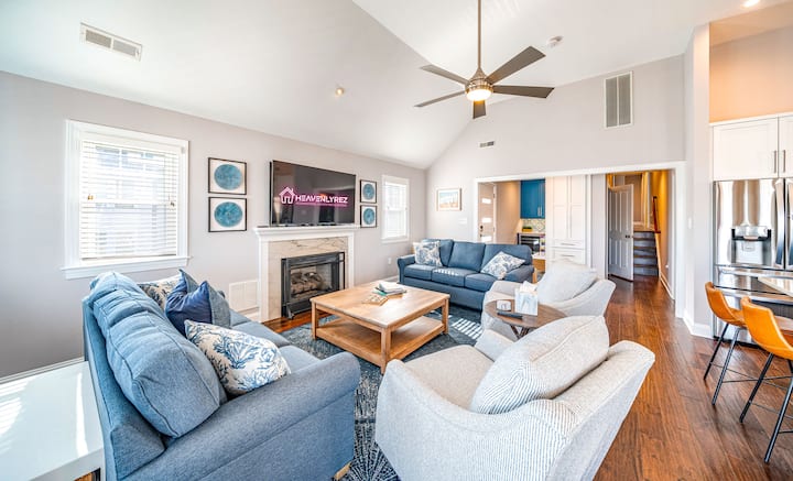 Beach Block In Oc: 5br/4ba W/ Full Linen Service - Ocean City, NJ