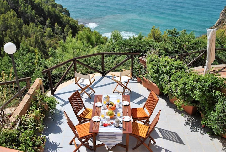 Villa Arborea Vue Sur La Mer - Itri