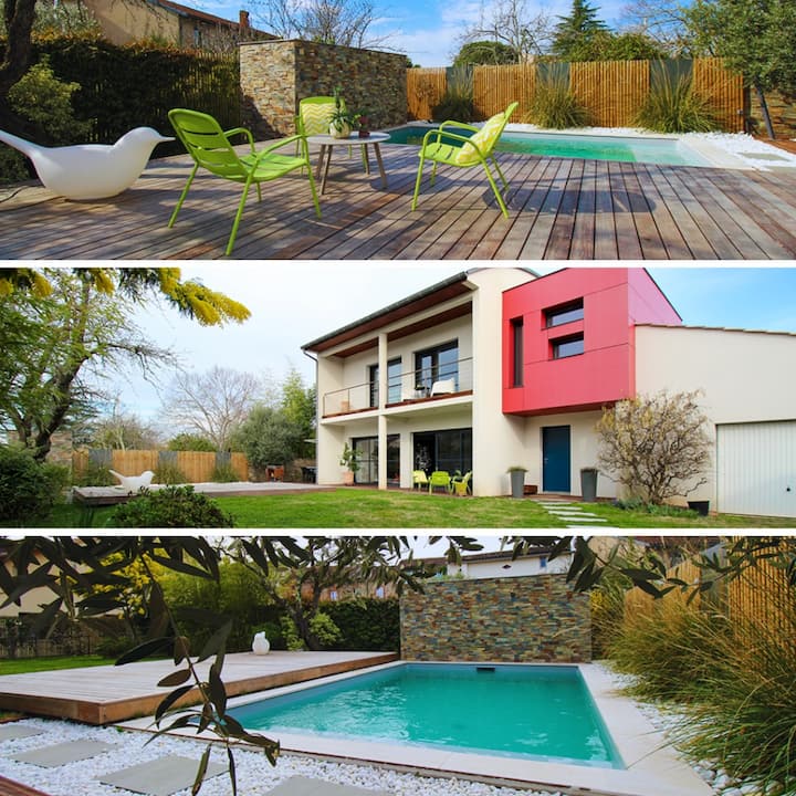 La Villa Des Temps Modernes, Piscine, Confort - Albi