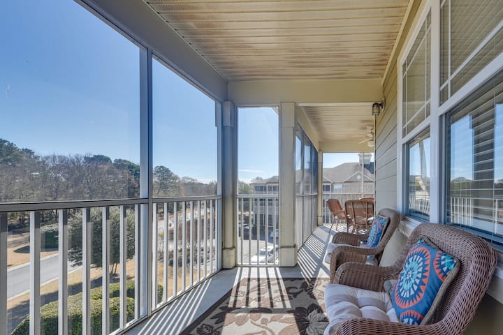 Walk To Crow Creek Golf Club: Condo W/ Pool! - Sunset Beach, NC
