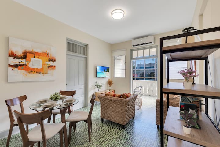 Bright Apartment In Miramar With Equipped Bathroom - 波多黎各
