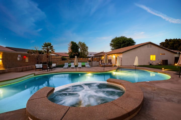 4br Retreat | Pool, Spa, Pickleball & Golf Access - Indio, CA