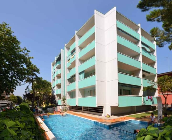 Appartement De Vacances Avec Piscine Et Climatisat - Bibione