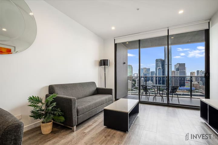 Stunning Riverfront 1br - Pool & Free Parking - Brisbane