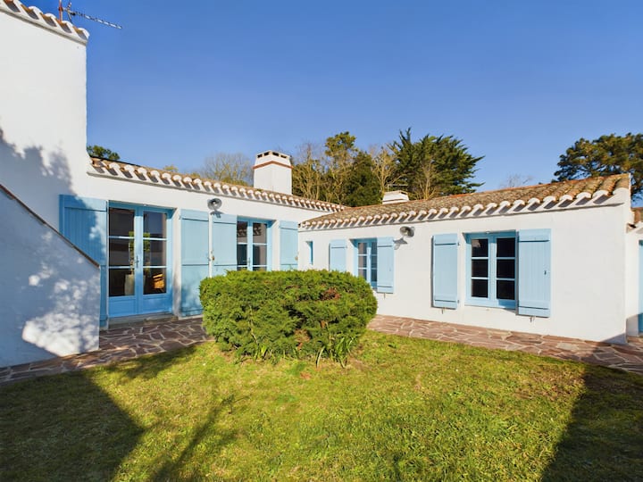 250m De La Plage De La Linière, Résidence Pour 8 - Noirmoutier-en-l'Île