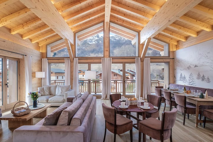 Chalet Stella Montis – Luxe & Proximité Des Pistes - Les Menuires