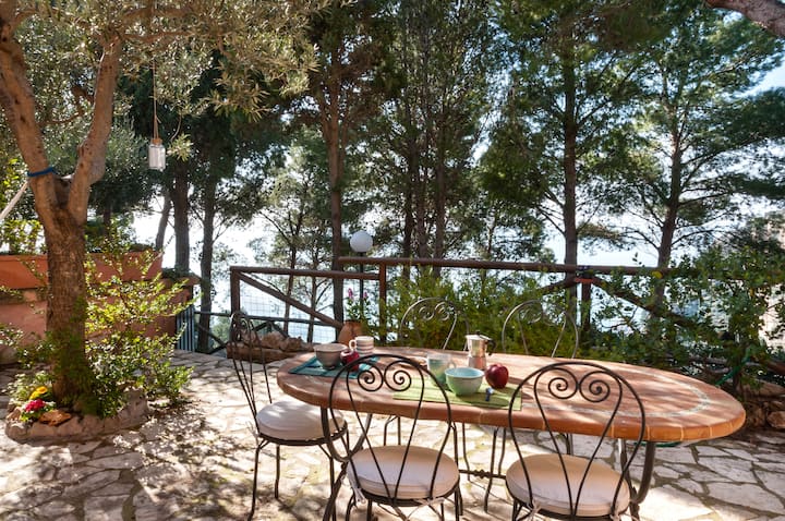 Casa Rosa Marina Vue Sur La Mer - Sperlonga