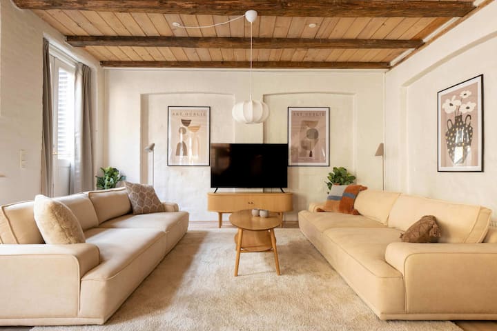Charming 4br Duplex In Nørrebro - Kopenhag