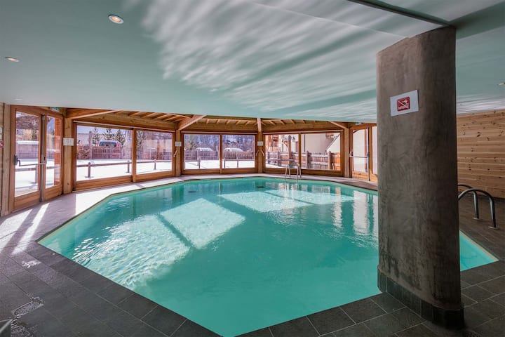 Escapade Alpine | Piscine, Sauna & Vue Montagne - Abriès