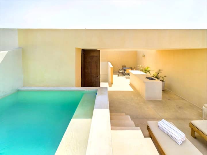 Exclusive 1br Penthouse With Private Pool - トゥルム