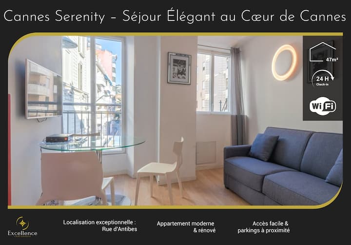 Cannes Serenity – Séjour ÉLégant Au Cœur De Cannes - Cannes