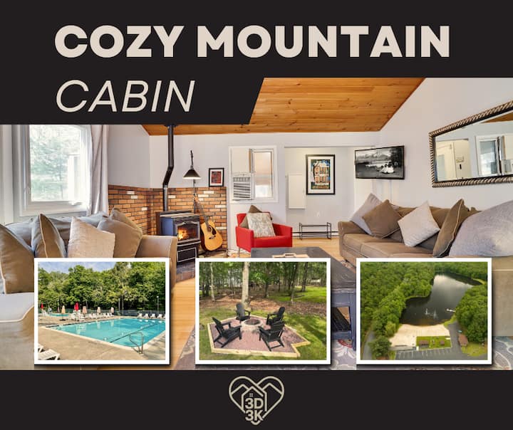 Cozy Mountain Cabin- Near Lake & Pet-friendly - East Stroudsburg, PA