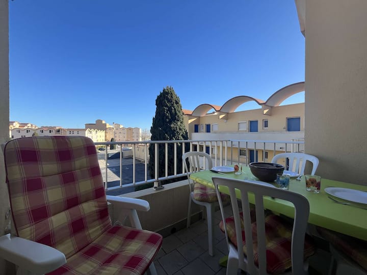 Appt 2 Pièces - 4 Couchages Gruissan - Narbonne