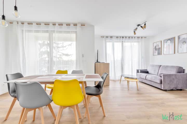 Appt Agréable Avec Balcon -6p-proche Disney/paris - Créteil