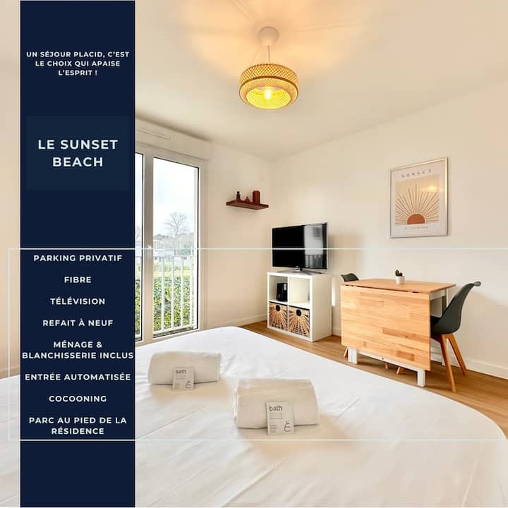 Sunset Beach - Parking - Fibre - Parc - Mont-de-Marsan