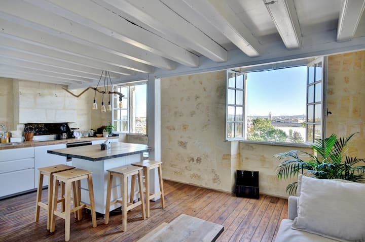 Magnifique Duplex Historique Avec Vue à Bordeaux - Bordeaux