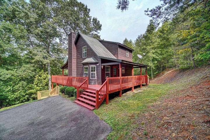 Intro Rate Fantastic Mountain Views From The Deck - Blairsville, GA