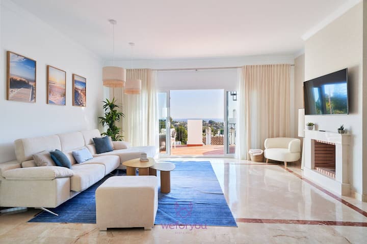 Weforyou Modern Seaview 2bedrooms Paraiso Pueblo - Benahavís