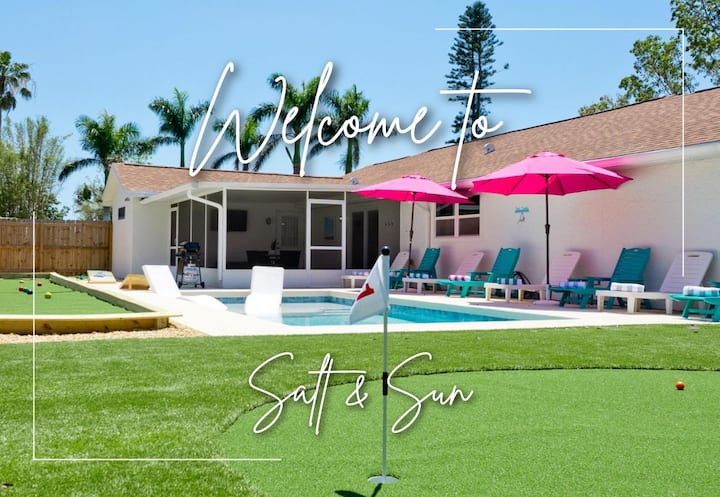 Updated Heated Saltwater Pool! Near Img & Beaches - Bradenton, FL