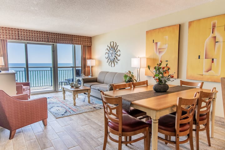 3br/3ba Oceanfront Corner Unit On Boardwalk - Myrtle Beach, SC