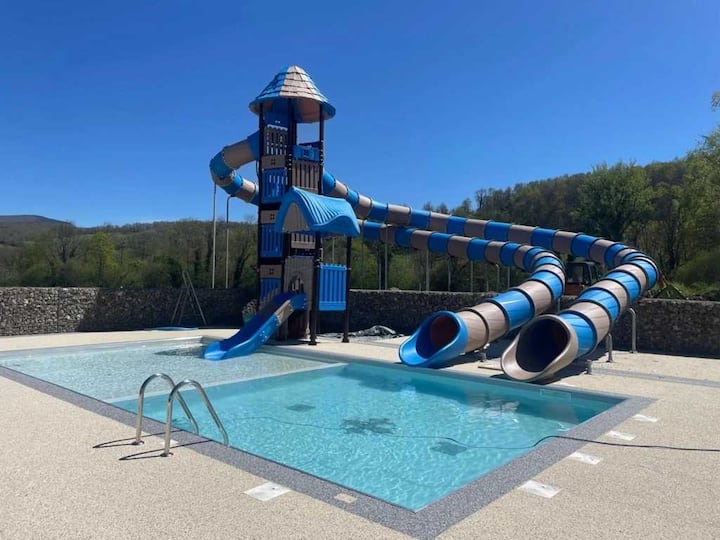 Camping 3 éToiles - Parc Aquatique - Ccaihg0 - Seix