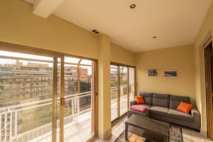 Spacious And Bright Family Apartment In Pigneto - Roma