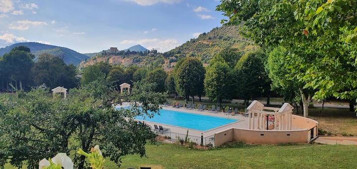 Appartement Duplex Rez Jardin - Montbrun-les-Bains