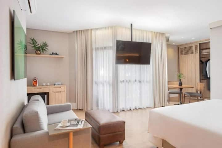 Flat Com Duas Suítes Dentro Do Hotel Address Faria Lima - Pinheiros