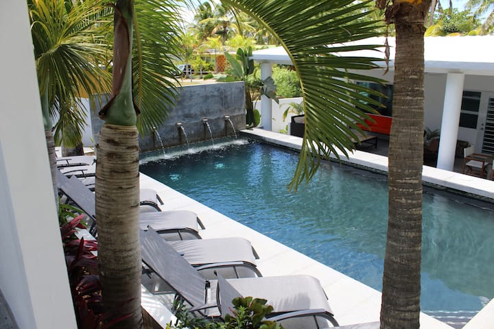 Palm Cottages - The Pool Cottage - Lush Tropical - Vieques