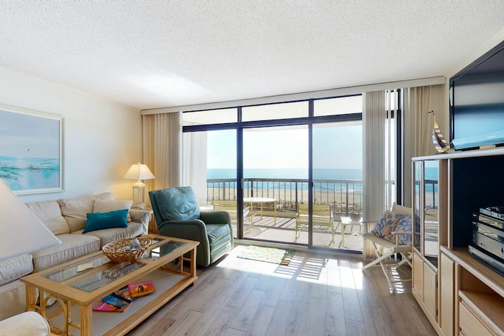 Oceanfront Corner Condo With Spacious Balcony, Gam - Ocean City, MD