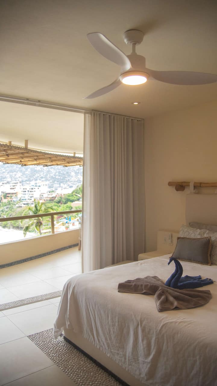 Villas Kaukan 102: Ocean's Front Row - Zihuatanejo