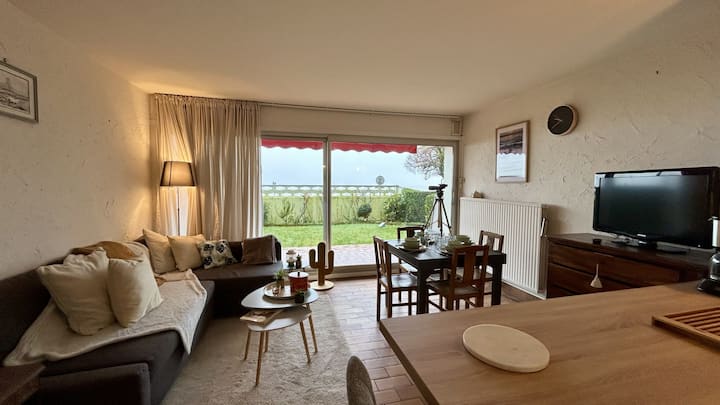 Jardin Sur Baie, Appartement Vue Mer - Le Crotoy