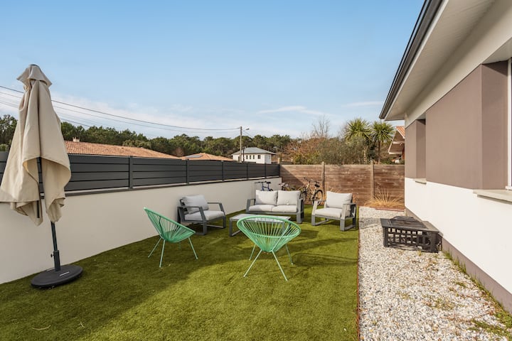 Villa Kaino 1 - Climatisée Avec Jardin - Département Landes