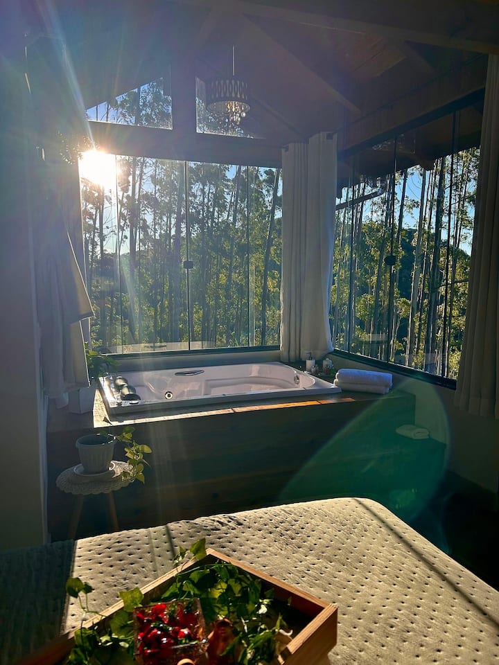 Chalé Sossego Da Montanha - Rancho Queimado - Sc - Águas Mornas