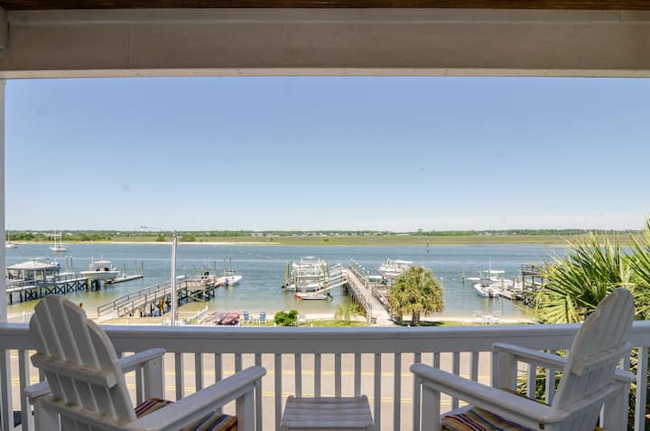 Boat Friendly Townhouse On Sound With Dock - W191 - Wrightsville Beach, NC