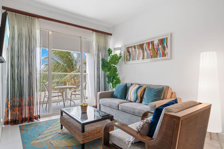 Prime Location! Beach Near 2br Condo W/ Pool View - Aruba