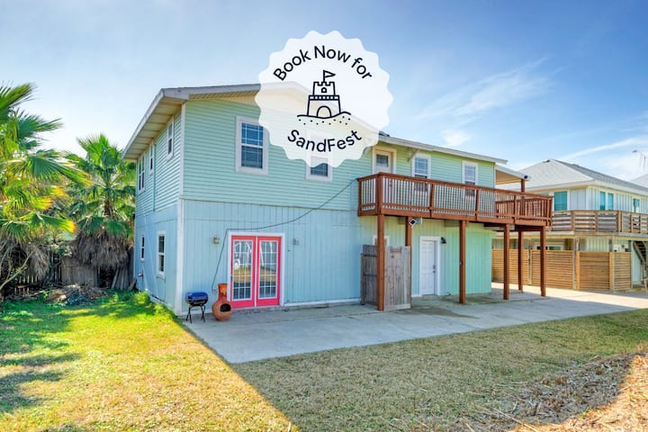 Two-unit Home - Golf Cart Zone | Salty Sunshine - Port Aransas, TX
