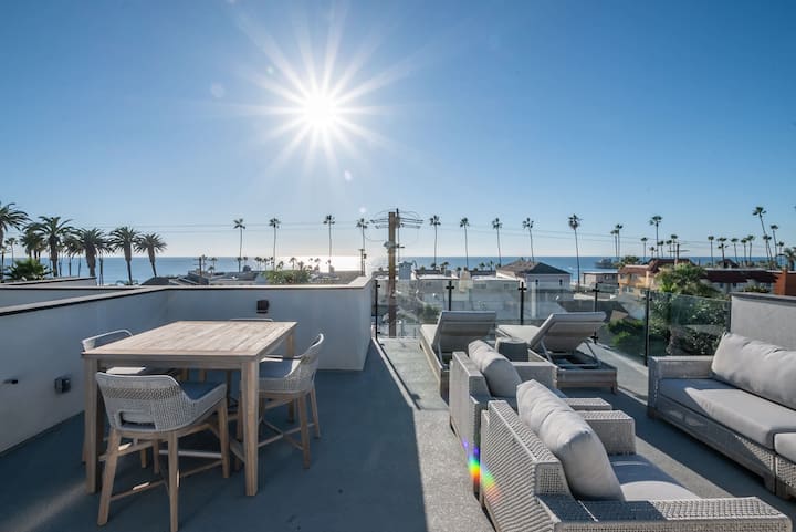 Ocean View Roof Deck - Walk To The Beach & Pier! - Oceanside, Californie