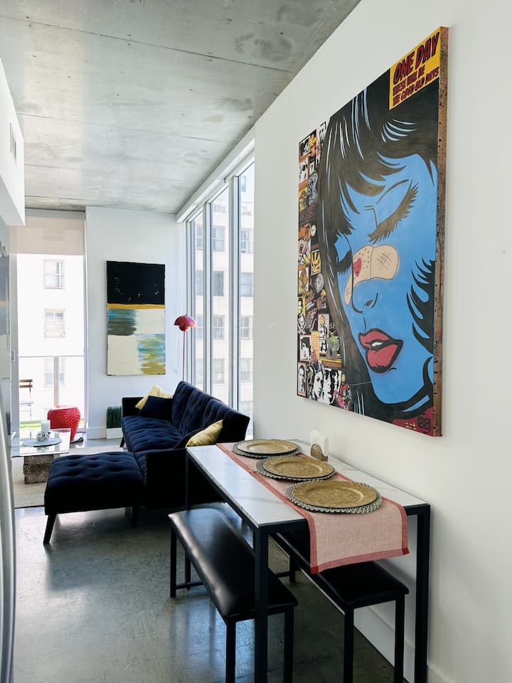 Pop-art Sunlit Apt | Prime Miami, Pool, Park Free - Miami