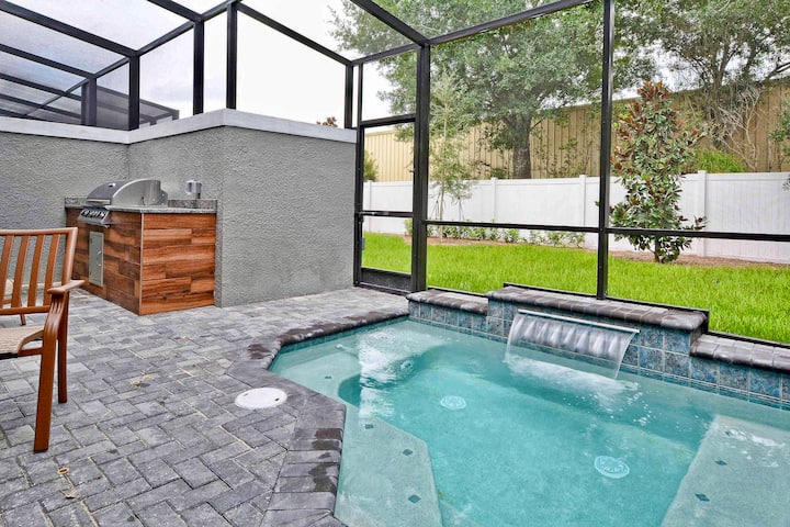 Beautiful 4bd Home, Themed, Pool And Grill (4417) - Kissimmee, FL