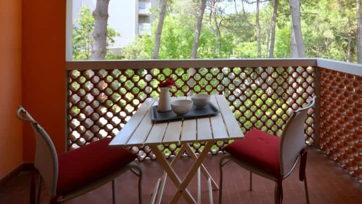 Charmant Appartement En Bord De Mer Avec Jardin Co - Caorle