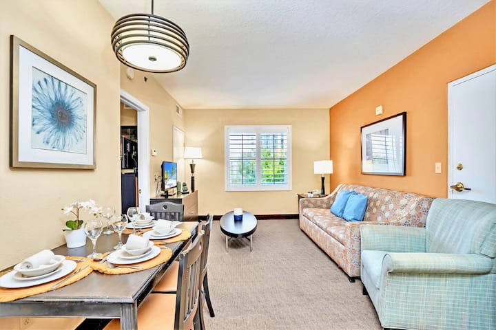 Peaceful King Bed Apartment W Hot Tub & Pool - Orlando