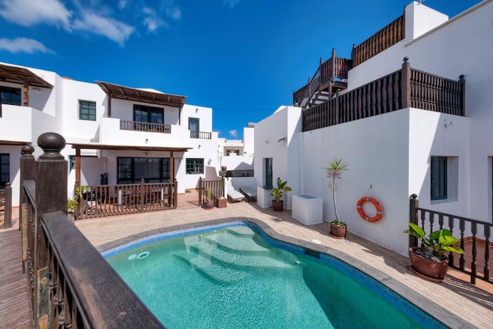 Casa Hibiscus - Shared Pool And Bbq - Close To Sea - La Graciosa