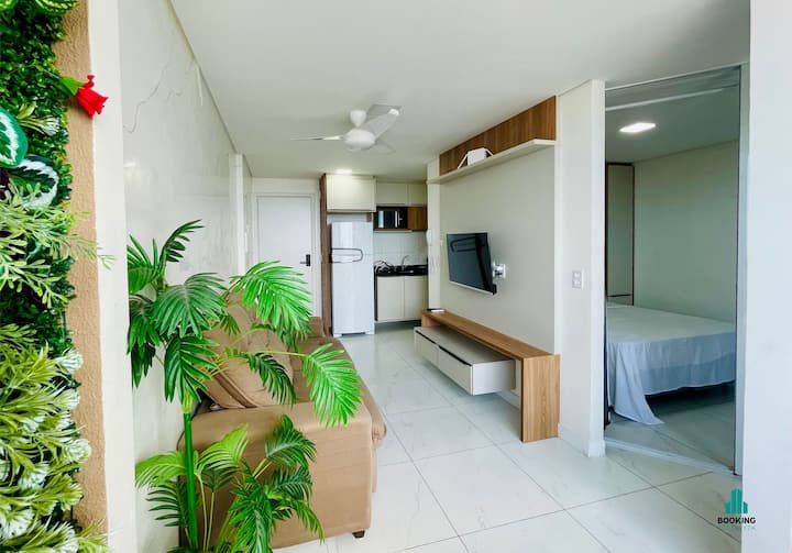 Studio Moderno Com Vista Para O Mar - Granja