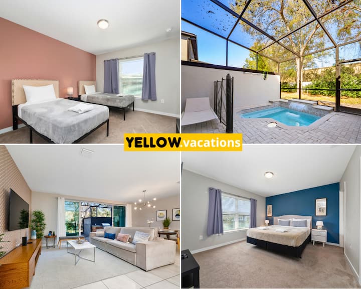 Cozy 4bd Retreat W/ Pool & Bbq Near Disney Magic! - Kissimmee, FL