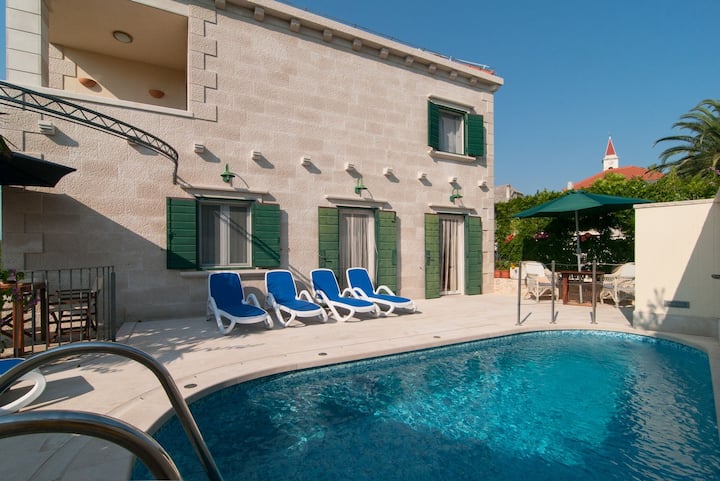 New! 10 Persons Villa With Pool At Island Brac - Sutivan