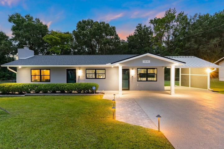 3br Dog-friendly Getaway With Fireplace & W/d - Diamond Lake, Belleview