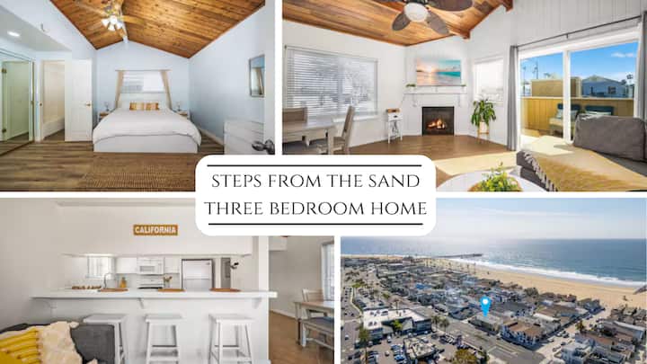 3br Home Steps From Shops, Pier And Beach - Newport Beach