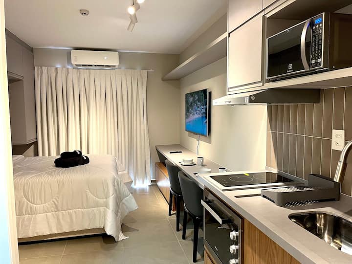 Studio No Campo Belo | Aeroporto Cgh | C302 - Moema